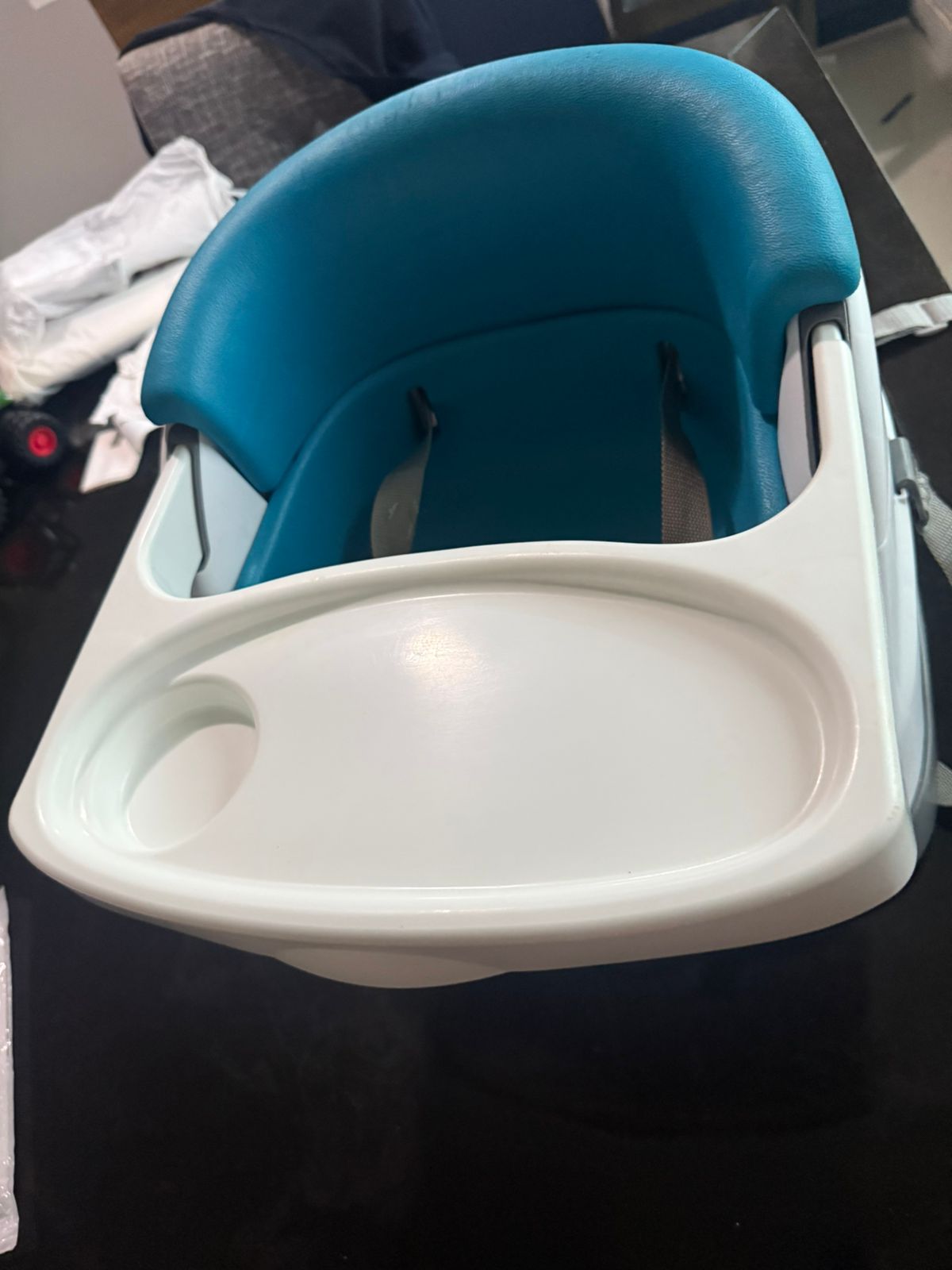 Ingenuity Baby Base 2-in-1 Booster Feeding and Floor Seat with Self ...