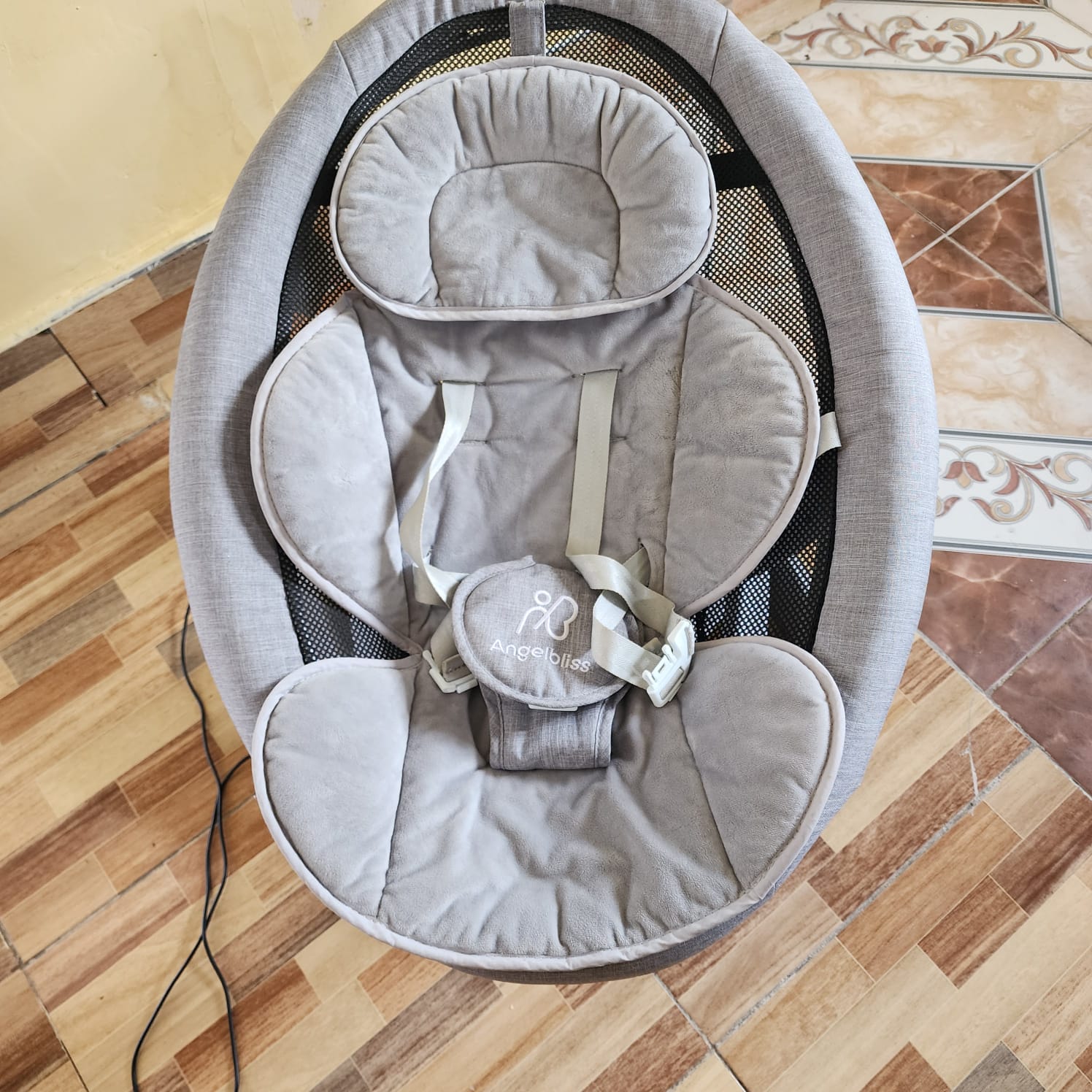 Angelbliss 3 in 1 Baby Swing with Motion Detection, Portable Baby ...